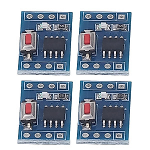 4 Sets PCB Singlechip Development Board Microcontroller System Board MCU Module STC15W204S