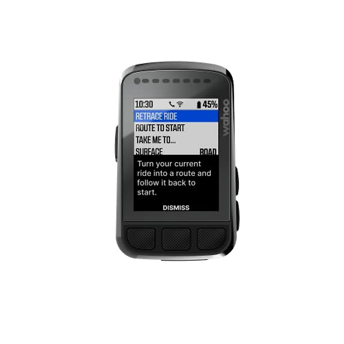 Wahoo ELEMNT Bolt V2 GPS Cycling/Bike Computer, Black
