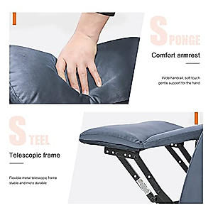 DAZONE Power Recliner Chair, Lift Chair Recliners for Elderly Modern Power Lift Chair Overstuffed Electric Recliner Chair Theater Reclining Chair Lazyboy Recliner Chair for Living Room Bedroom Grey