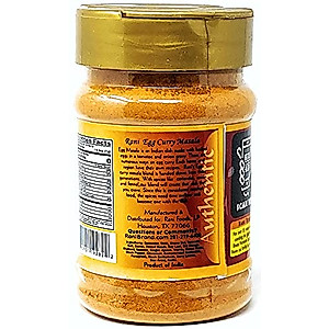Rani Egg Curry Masala Indian 21-Spice Blend 3oz (85g) PET Jar ~ Shaker Top For Your Eggs or Tofu Scramble | All Natural | Vegan | Gluten Friendly | NON-GMO | Indian Origin