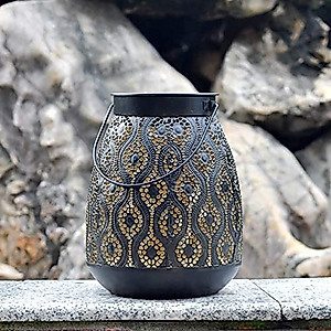 Solar-Powered Pathway Solar Garden Lights Solar Lantern Lights for Hanging Outdoor Ornaments Gift Outdoor Decoration Table Lantern Solar Silver Light Waterproof Solar Lamp Decorative Solar Powered Lan