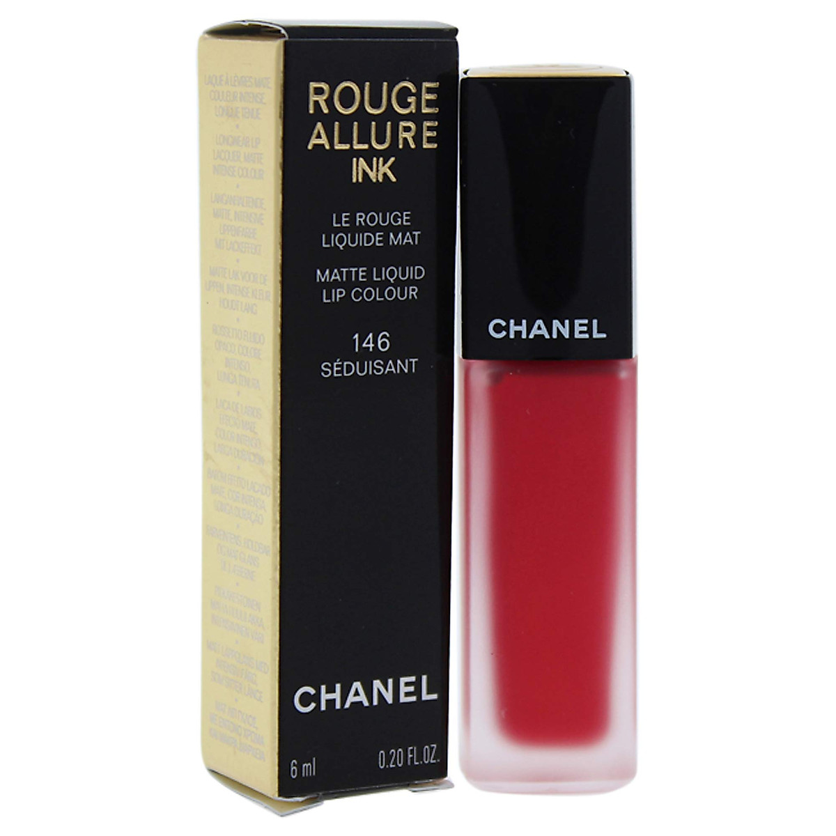 Chanel Rouge Allure Ink No. 146 Seduisant for Women, 0.2 Ounce