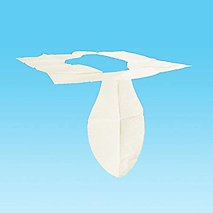 Rockland Guard - Disposable Toilet Seat Covers Flushable Paper Travel Pack (50-Count)