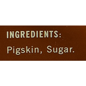 Pork Chomps Baked Pork Skin Dog Chews, 4-inch strips, 10oz Bag