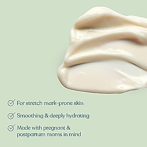 Pipette Belly Butter - Stretch Mark Cream for Pregnancy, Clean Hydrating Ingredients to Help Retain Skin’s Moisture, Shea Butter & Squalane, 3.8 fl oz