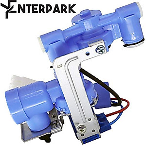 Enterpark AJU72992601 Refrigerator Water Inlet Valve Replacement Part for LG Refrigerator, Replaces AP4671476 PS3533117 5220JB2009A 5221JA2011J