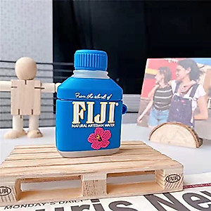 Case for Airpod New 3rd Generation Soft Silicone 3D Cute Funny Cool Fun Cartoon Character Kawaii Fashion Cover with Keychain for Man Kids Teens Boys Girls (Water Bottle)