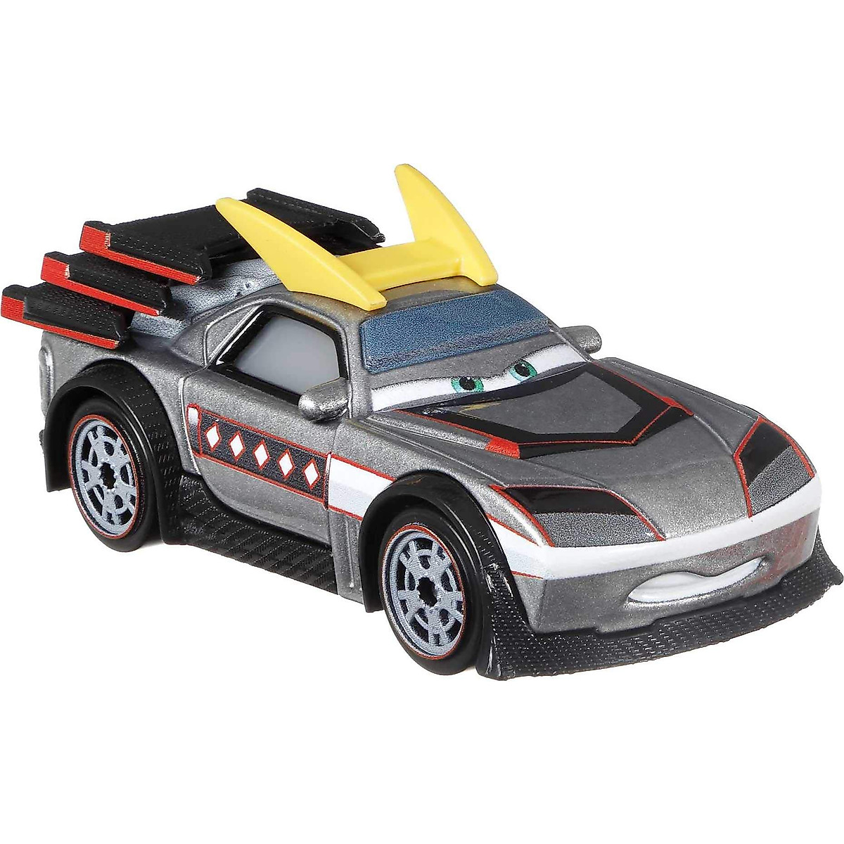 Disney Cars Toys Kabuto, Miniature, Collectible Racecar Automobile Toys Based on Cars Movies, for Kids Age 3 and Older, Multicolor