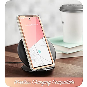 i-Blason Cosmo Series for Google Pixel 7 Case (2022), Slim Full-Body Stylish Protective Case with Built-in Screen Protector (Marble)