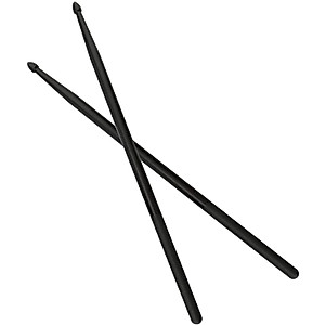 TUOREN Drum Stick Bag Portable Drumstick Storage Handbag with Drumsticks Drum Brushes Stick Set 4Pair Percussion Instrument Accessories for Jazz Acoustic Drummer Practice, Rock Band, Students Black