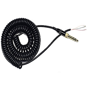 Saipomor Extension Spring Relief Coiled Cable for Sony MDR-7506 MDR-V6 V600 V700 V900 ATH-M50 Headphones
