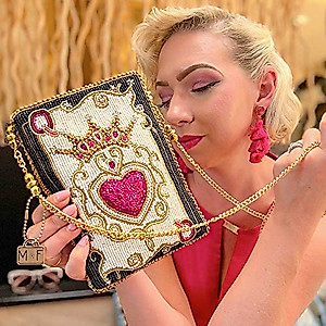 Mary Frances Deal Me in Crossbody Handbag, Multi