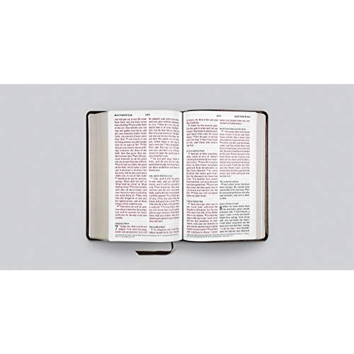 ESV Large Print Personal Size Bible (TruTone, Brown, Engraved Mantel Design)
