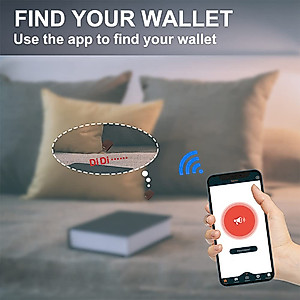 SMART LB Anti-Lost Bluetooth Wallet Tracker & Finder GPS Position Location Credit Card Holder for Men Leather Men's Wallets Cion pocket ID Window