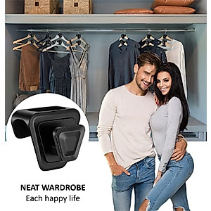 Cecailin® Hangers Connector Hooks. Space Saving Closet Organizer and Storage Rack Hanger Extender. Closet Organizer. for Closet Organizers. Hangers for Thick Coats, Pants, Jackets,etc