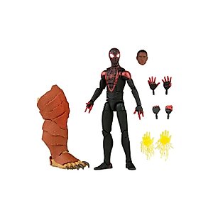 Spider-Man Marvel Legends Series Gamerverse Miles Morales 6-inch Collectible Action Figure Toy, 7 Accessories and 1 Build-A-Figure Part(s)