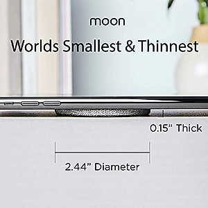 Moon M599 Qi-Enabled Wireless Charging Pad (White Leather)