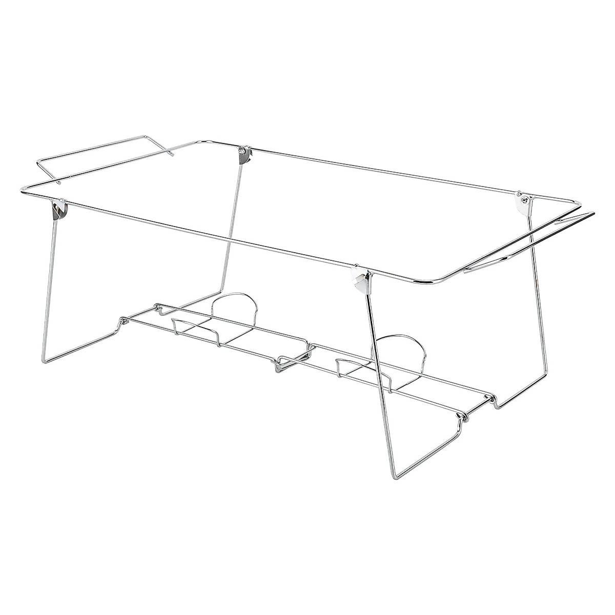 Leblett 12Pcs/Set Foldable Chafing Dish Wire Rack,Buffet Stand,For Serving Trays Rack,Stable Wire Rack,Catering Dish Frame