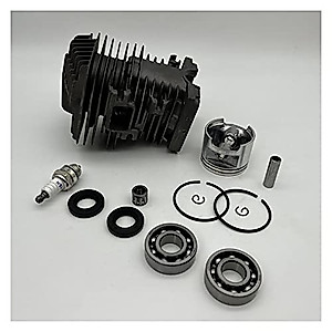 ZUMLED 46MM 47MM 49MM Cylinder Piston Crank Bearing Seal Kit Compatible with Stihl 029 031 039 MS290 MS310 MS390 Garden Chainsaw Spare Parts (Size : MS290 46MM)