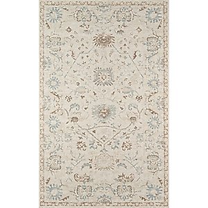 Momeni Anatolia Wool and Nylon Area Rug, 9'9" X 12'6", Beige