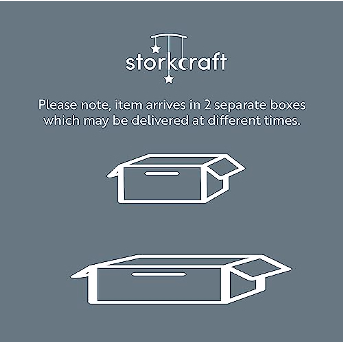 Graco Stella Convertible Crib with Premium Foam Crib and Toddler Mattress - Pebble Gray