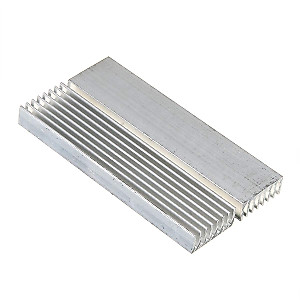 5PCS 100 * 25 * 10mm Aluminum Chip Heat Sink Heatsink Cooling LED Power IC Transistor