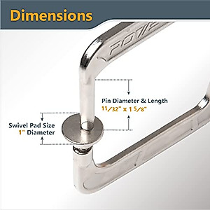 POWERTEC 71744 Quick Release 12” Right Angle Pocket Hole Clamps for Pocket Hole Joint Assembly, Woodworking & Welding, 2 PK