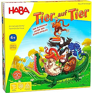 HABA Game - Tier auf Tier (German Version of Animal Upon Animal)