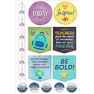 Essentials Teacher Planner Stickers (Set of 400 Stickers)
