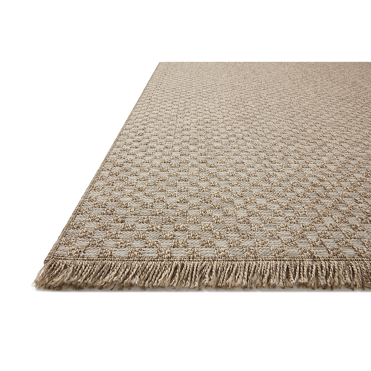 Loloi II Dawn Collection Indoor/Outdoor DAW-02 Tan 7'-8" x 10' Area Rug