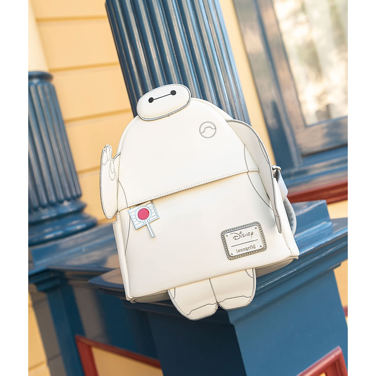Loungefly Disney Glow in the Dark Talking Baymax Backpack