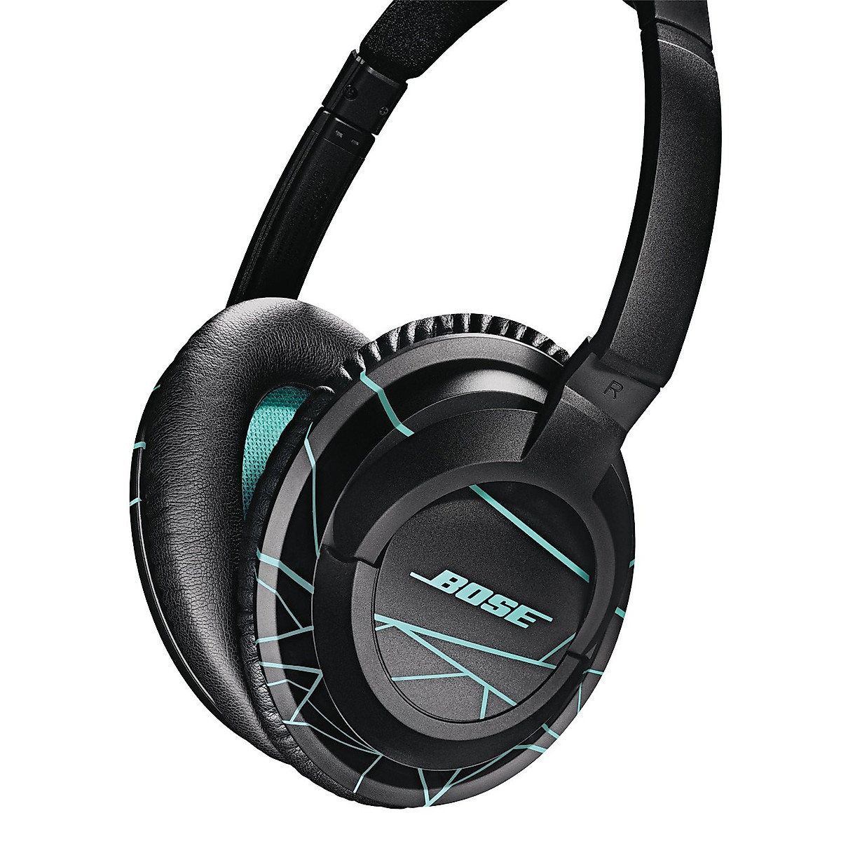 Bose SoundTrue Headphones Around-Ear Style, Black/Mint