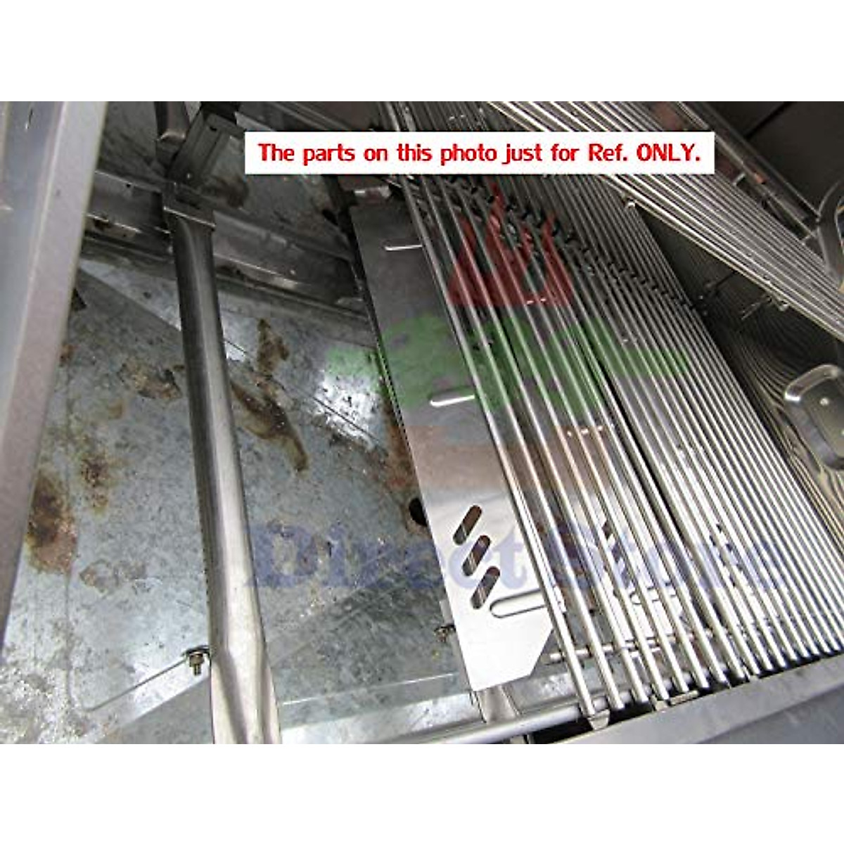 Direct Store Parts Kit DG183 Replacement for Jenn-Air 720-0709B, 720-0727 Gas Grill Stainless Steel Burners, Heat Plates, Cooking Grid