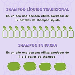 Shampoo natural de Romero | Rosemary Bar Shampoo and Conditioner Bar for Hair Growth | Shampoo Bar & Conditioner Bar for Strengthening Hair + 2 Travel Tins | Eco Friendly | No wasted | PANAVAYU
