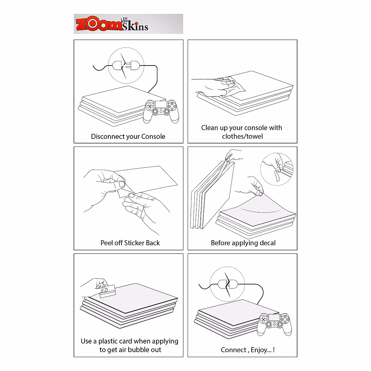 ZOOMHITSKINS PS4 Pro Console and Controller Skins, War Umbrella Red Black Silver Grey Metal Stain Water Blood, High Quality, Durable, Bubble-free, 1 Console Skin 2 Controller Skins, Made in USA