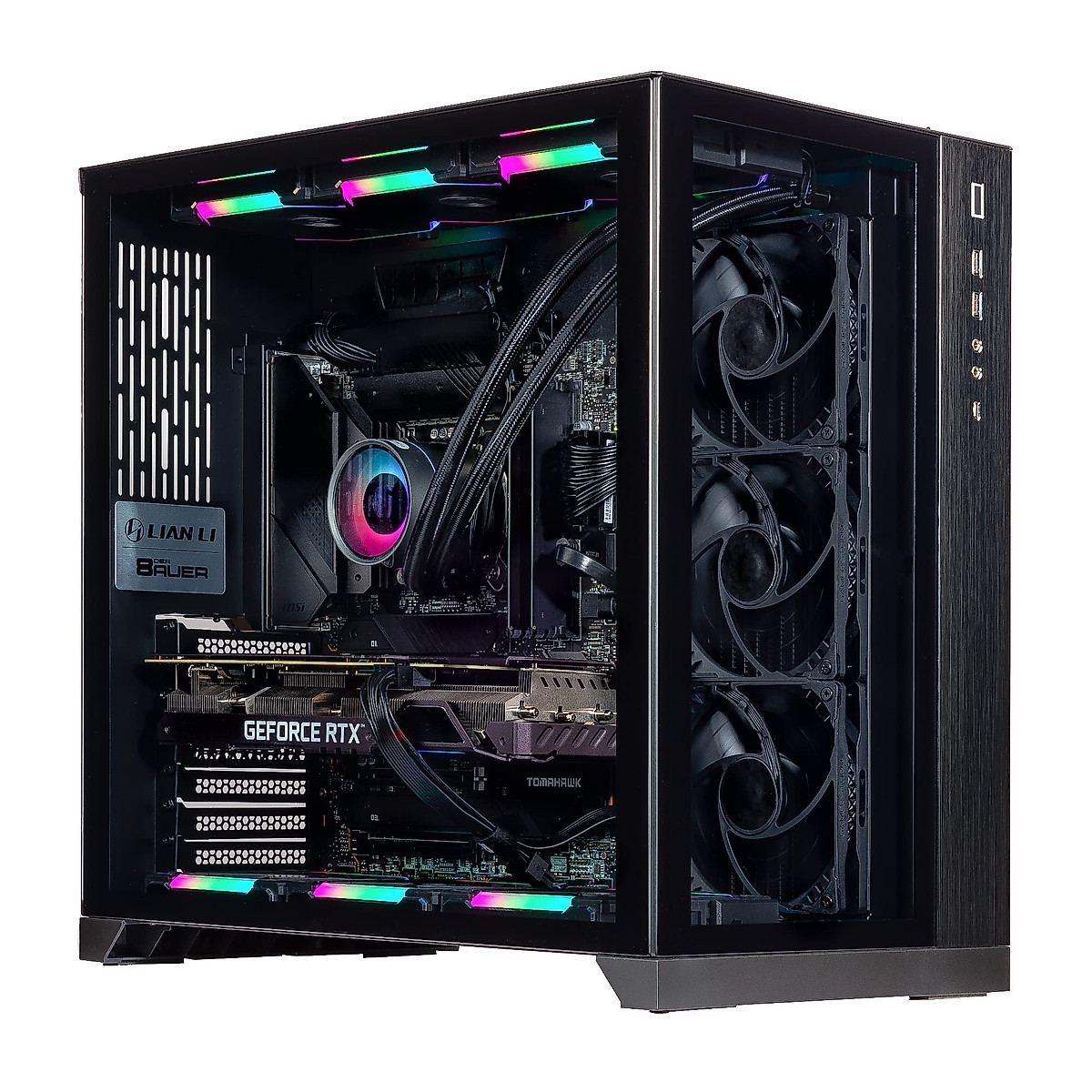 Velztorm Orix Gaming Desktop PC (Intel i9-12900K 16-Core, GeForce RTX 4090 24GB, 16GB DDR5 4800MHz RAM, 1TB PCIe SSD + 1TB HDD (3.5), WiFi, USB 3.2, HDMI, Display Port, Win 10 Home)