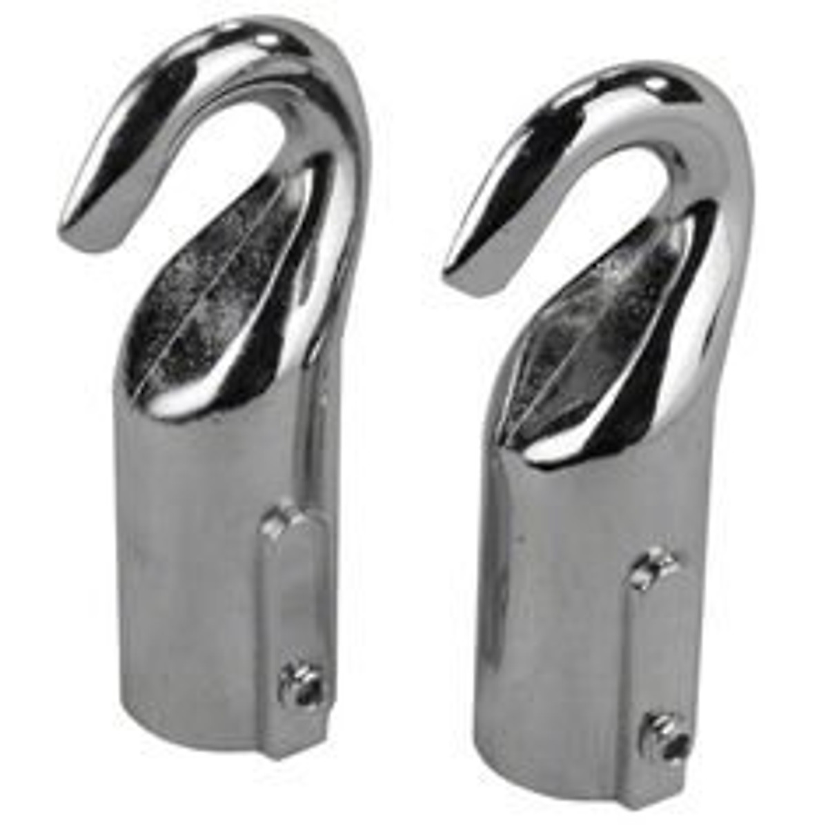 ATIE Pool Safety Rope Hook/Anchor with Screws for 3/4" Safety Pool Rope and Float Kit (2 Hooks)