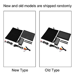 Zyyini 5.8G FPV LCD Receiver Monitor, 40Channels 7Inch LCD Screen Video Transmission Display FPV Drone Accessory Built-in Dual Receiver 600cd/m2 100-240V for FPV Drone