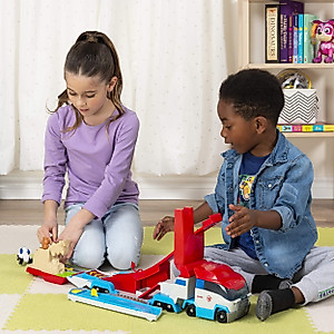 PAW Patrol, Launch’N Haul PAW Patroller, Transforming 2-in-1 Track Set for True Metal Die-Cast Vehicles, Kids Toys for Boys & Girls Ages 3 and Up