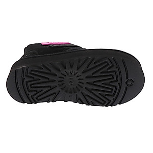 UGG Unisex-Child Neumel Platform Boot, Black, 2