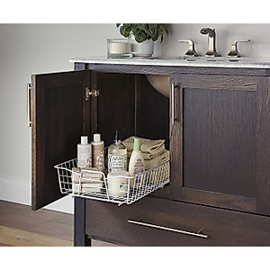 ClosetMaid 53052 14-Inch Wide Cabinet Organizer, White