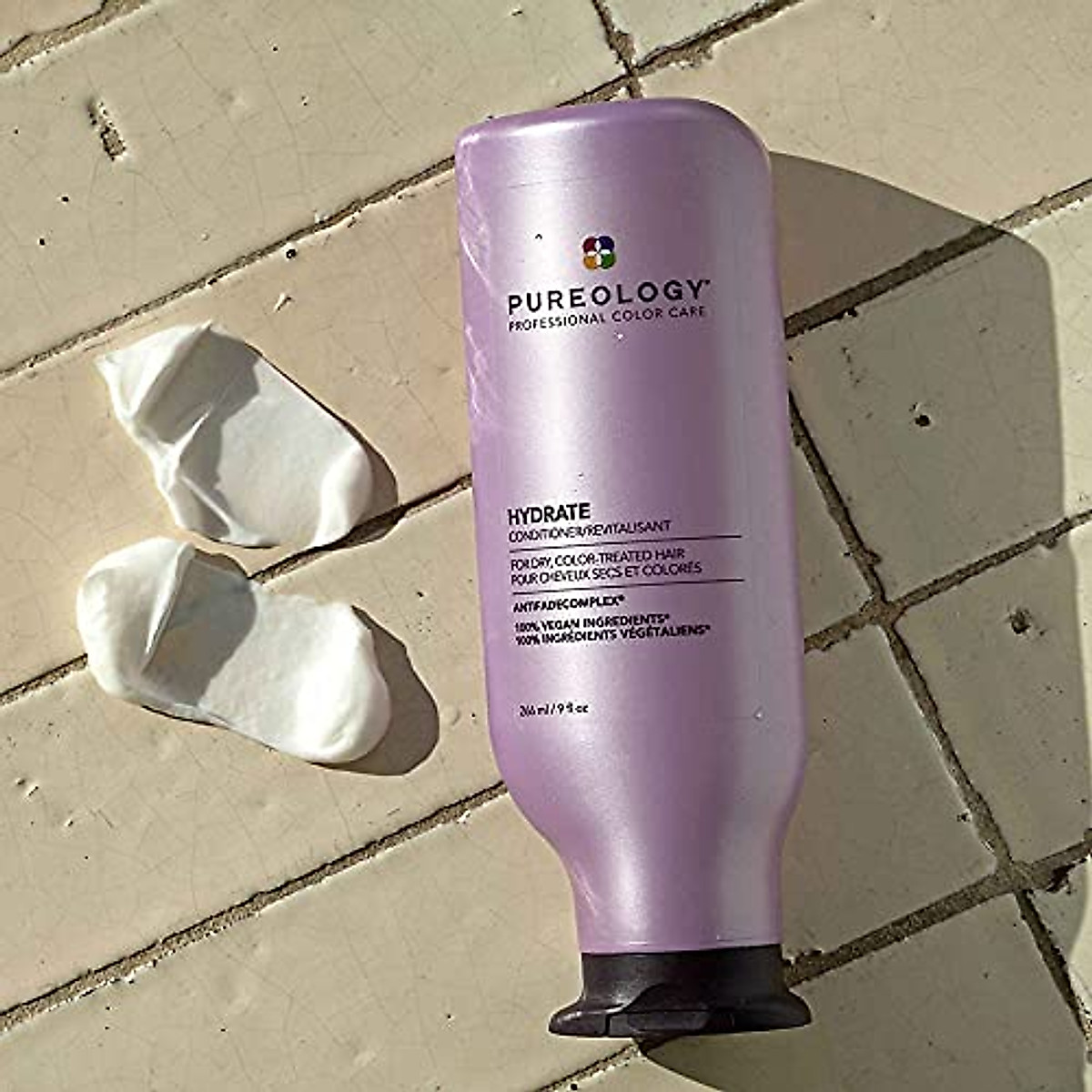 Pureology Hydrate Moisturizing Conditioner | For Medium to Thick Dry, Color Treated Hair | Sulfate-Free | Vegan