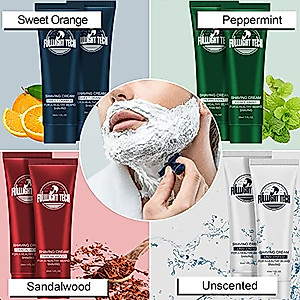 Shaving Cream,Travel Shave Cream Gift Set Close Shave Luxury Mens Shaving Cream Kit Unique Gift for Christmas Stocking Stuffers Birthday Gifts for Men Him Dad Adult Husband Boyfriend