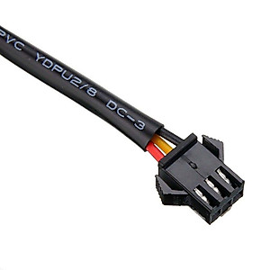 DAOKI 2Pcs Water Flow Sensor 1-30L/min 1/2" Control Fluid Flowmeter Switch G1/2 Counter 1-30L/min Meter for Arduino Flowmeter Measure Temperature Instrument