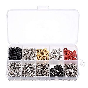 300pcs Personal for Computer Screw Standoffs Set Assortment Kit for Hard Drive for Computer Case Motherboard Fan Power with Box SCRW-227182