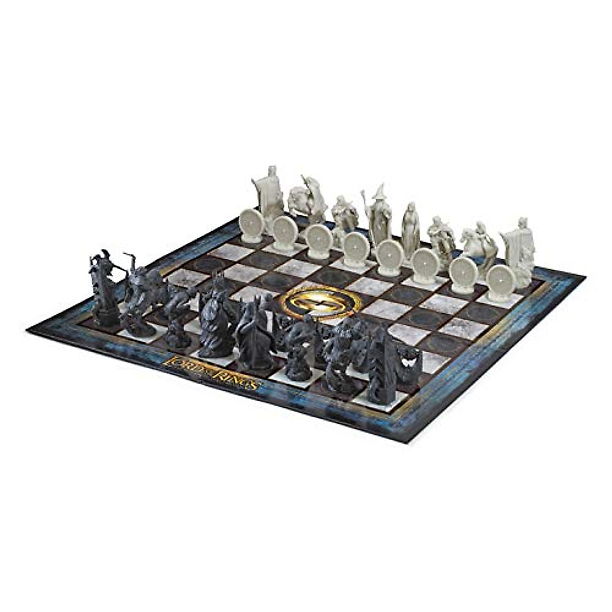 The Noble Collection The Lord of The Rings - Chess Set: Battle for Middle-Earth,Black