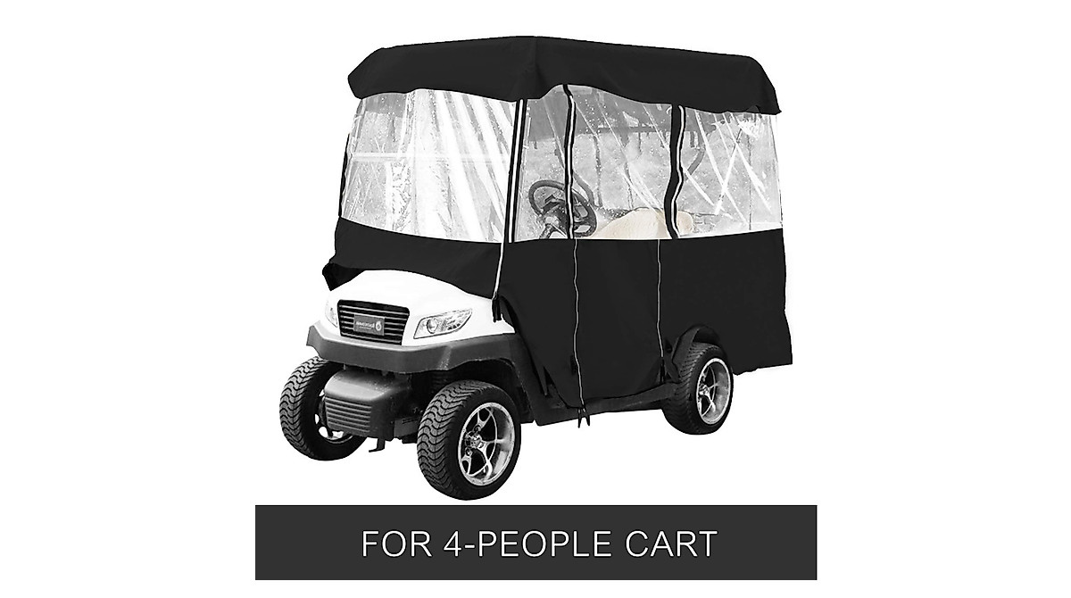 Premium 4-Passenger Golf Cart Cover - Happybuy