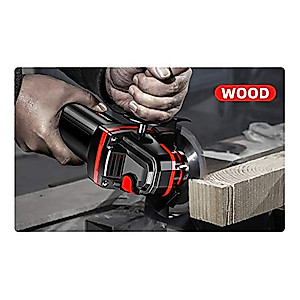 3Pack 4-1/2-Inch 40T TCT Circular Saw Blade with 7/8-Inch Arbor, Carbide Tipped Teeth General Purpose Hard & Soft Wood Cutting Saw Blade for Angle Grinder