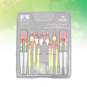 INOOMP 30 Pcs Fishing Fishing Floats Multipurpose Fishing Float