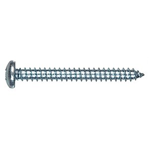 The Hillman Group, zinc 80021 6 x 1-Inch Pan Head Phillips Sheet Metal Screw, 100-Pack, 1 inches